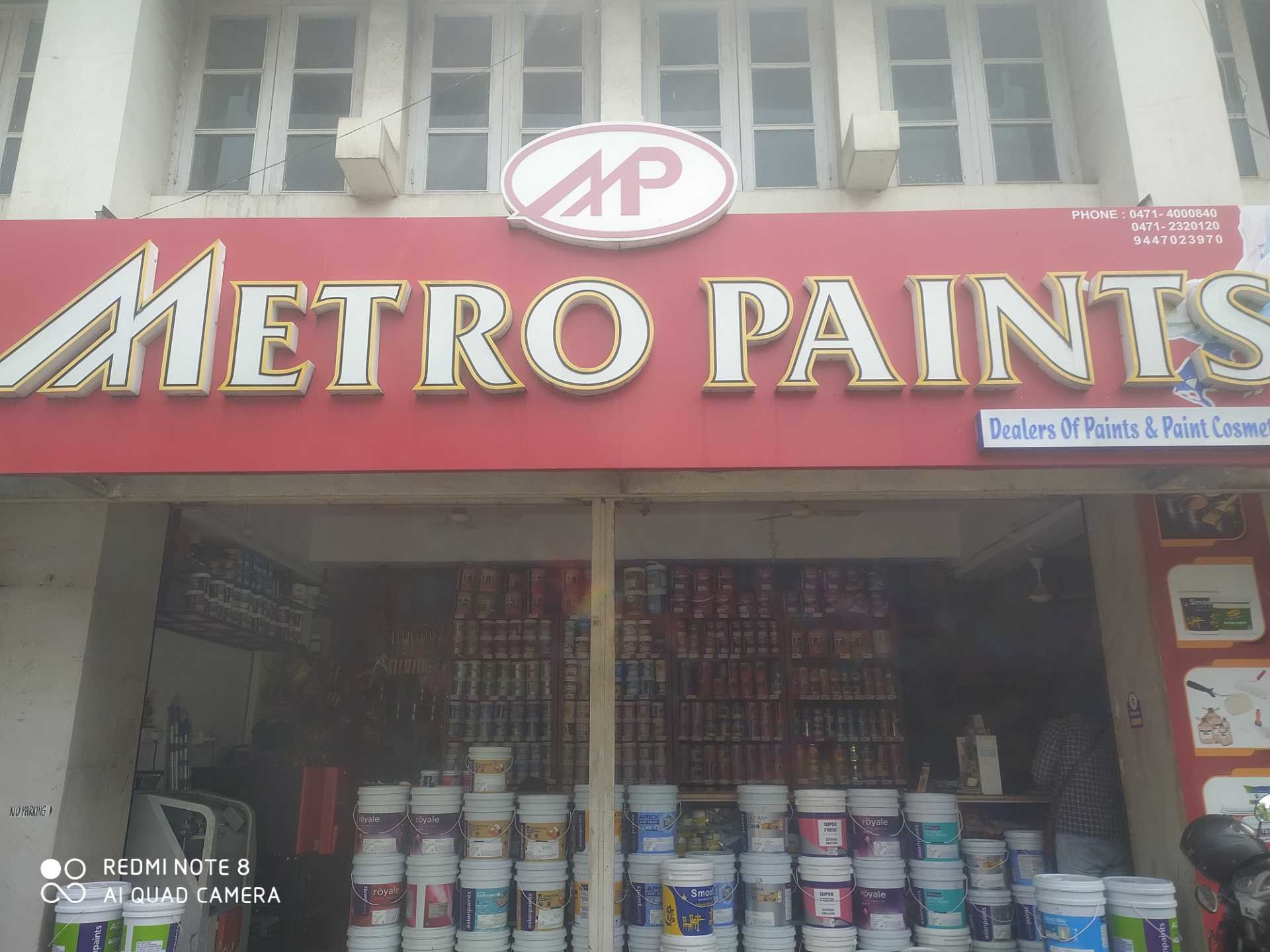 Metro Paints in Thampanoor, Thiruvananthapuram - Best Cement Paint ...