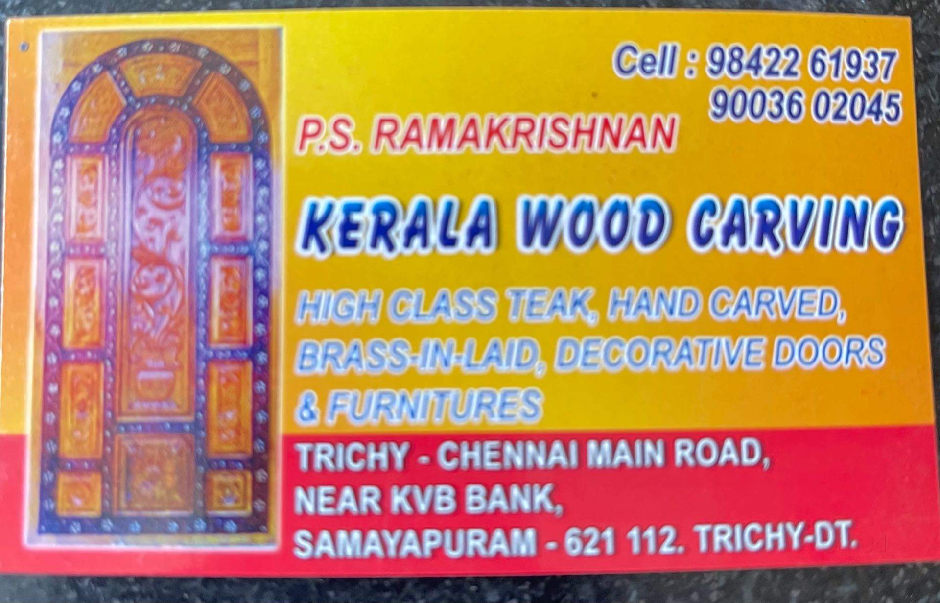 Kerela Wood Carving in Samayapuram, Trichy - Best Wood Carving in ...