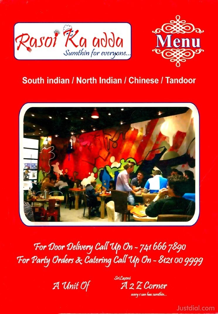 Rasoi Ka Adda in Gandhi Nagar,Hyderabad - Best Fast Food in Hyderabad ...