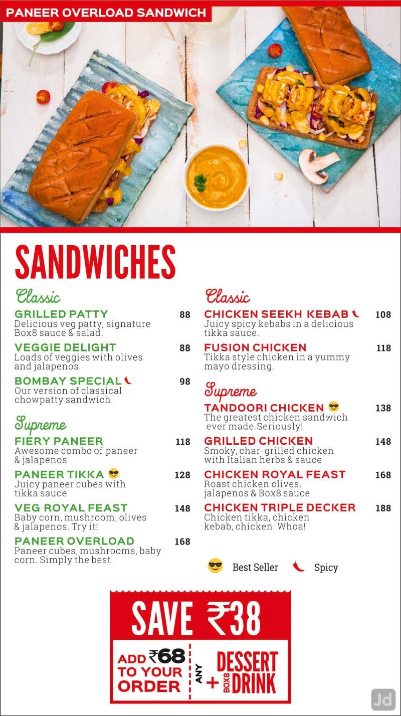 Box8 in Chandivali-andheri East,Mumbai - Order Food Online - Best Home ...