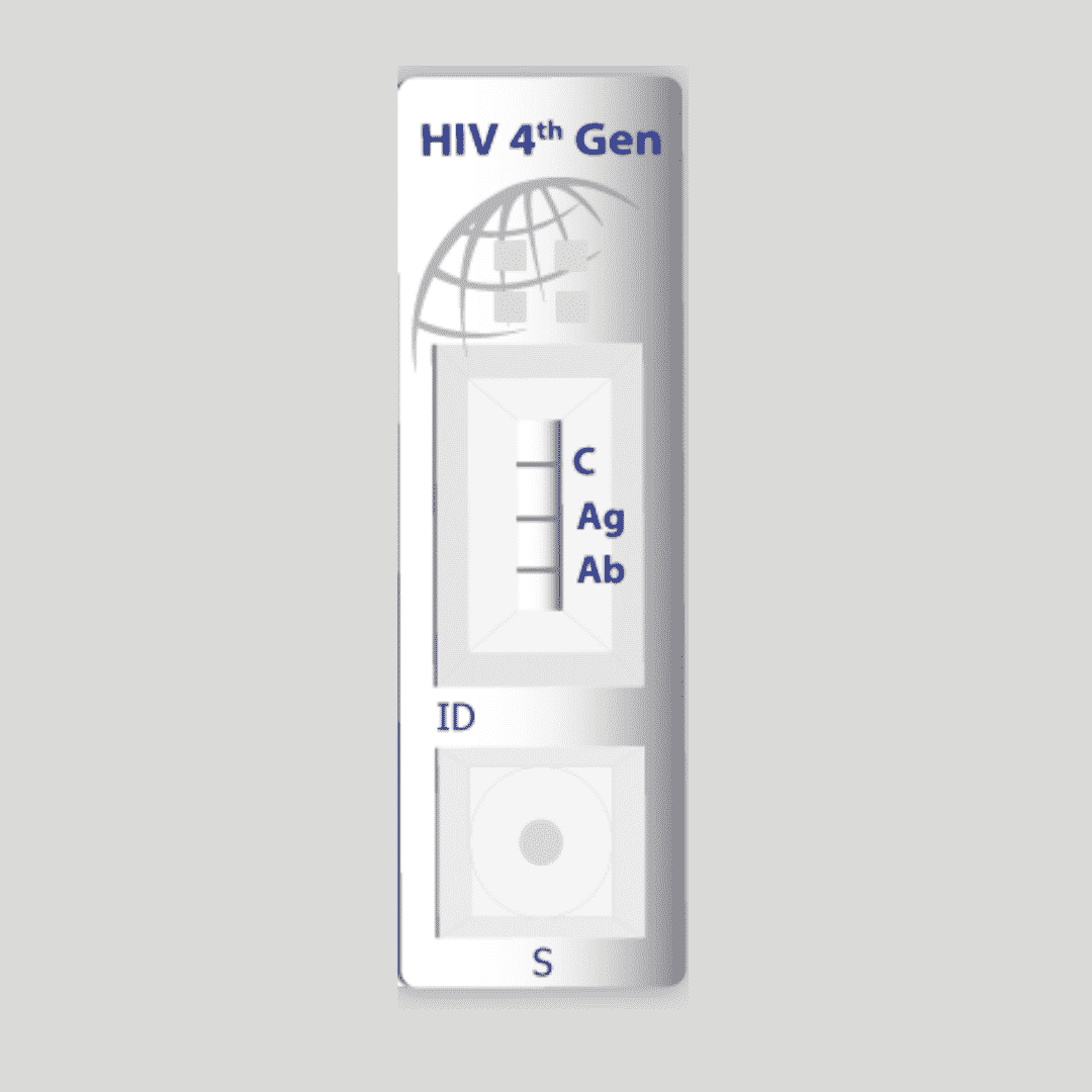 Rapid Immunochromatographic Assay HIV Antibody Screening Test Kit in ...