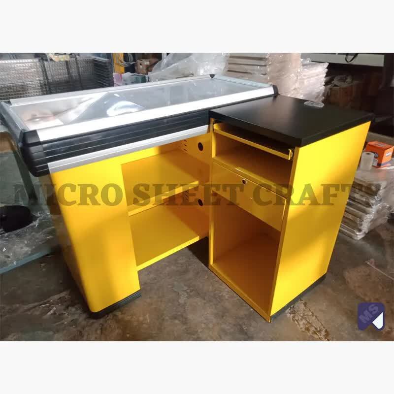 Cash Desk Counter in Delhi at ₹ 6,000 - ₹ 80,000 / Pc by Dossier Woods ...