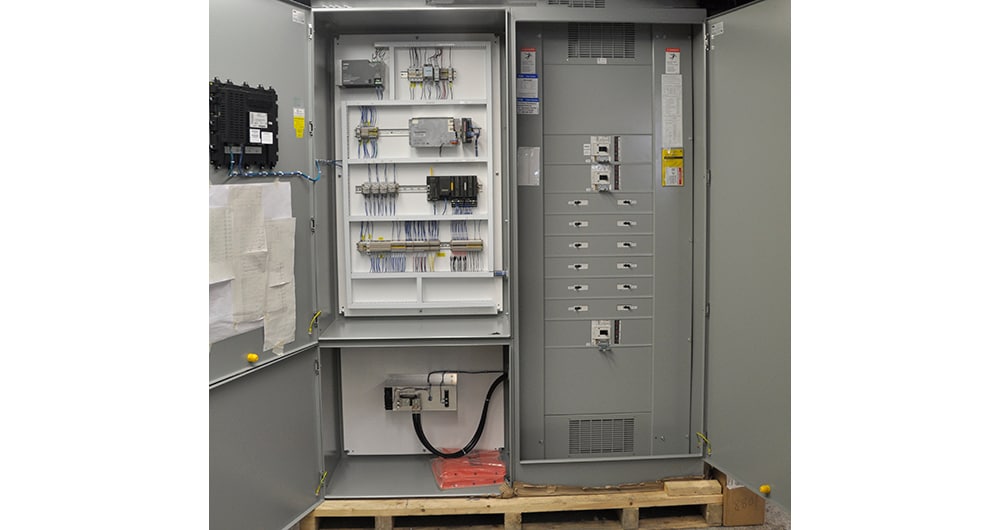 Fully Automatic Three Phase Electric Power Distribution Control Panel ...