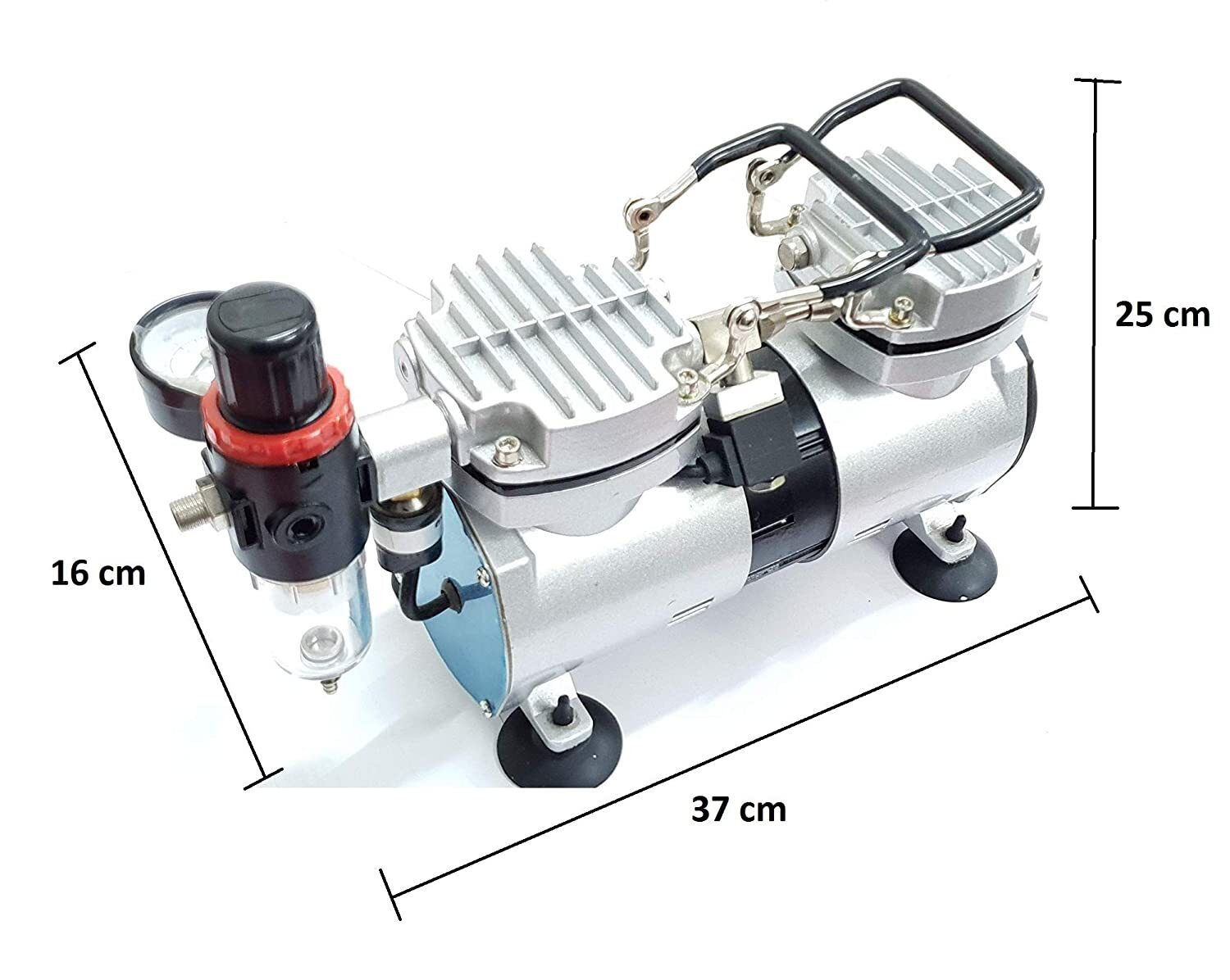 Puma 2 HP Single Phase Oil Lubricated Air Compressor, 120V, 50L Tank ...