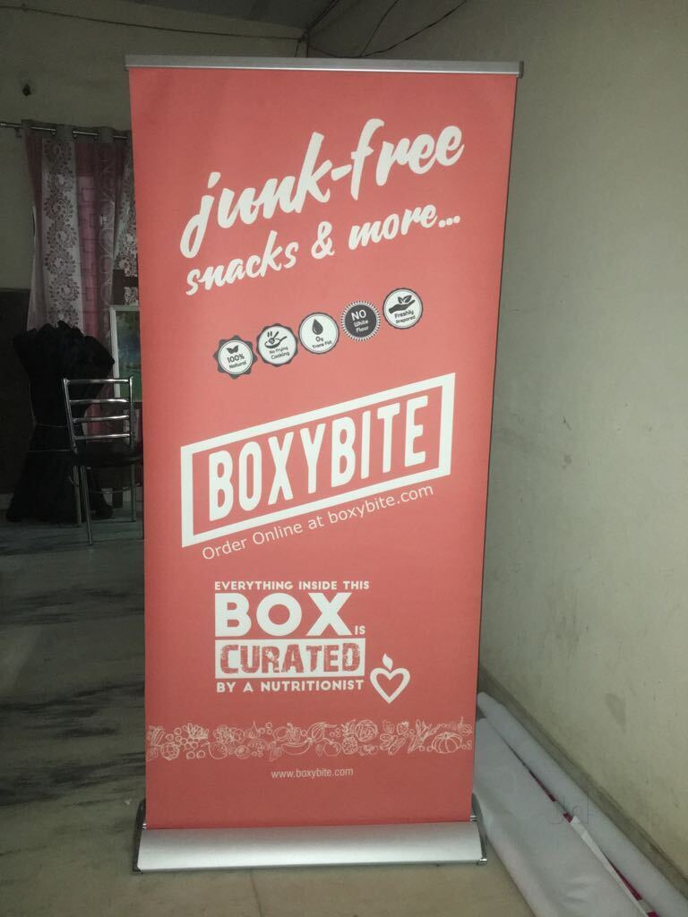 Aluminium Rollup standee in Delhi at ₹ 200 - ₹ 500 / Pg by Mrinal ...