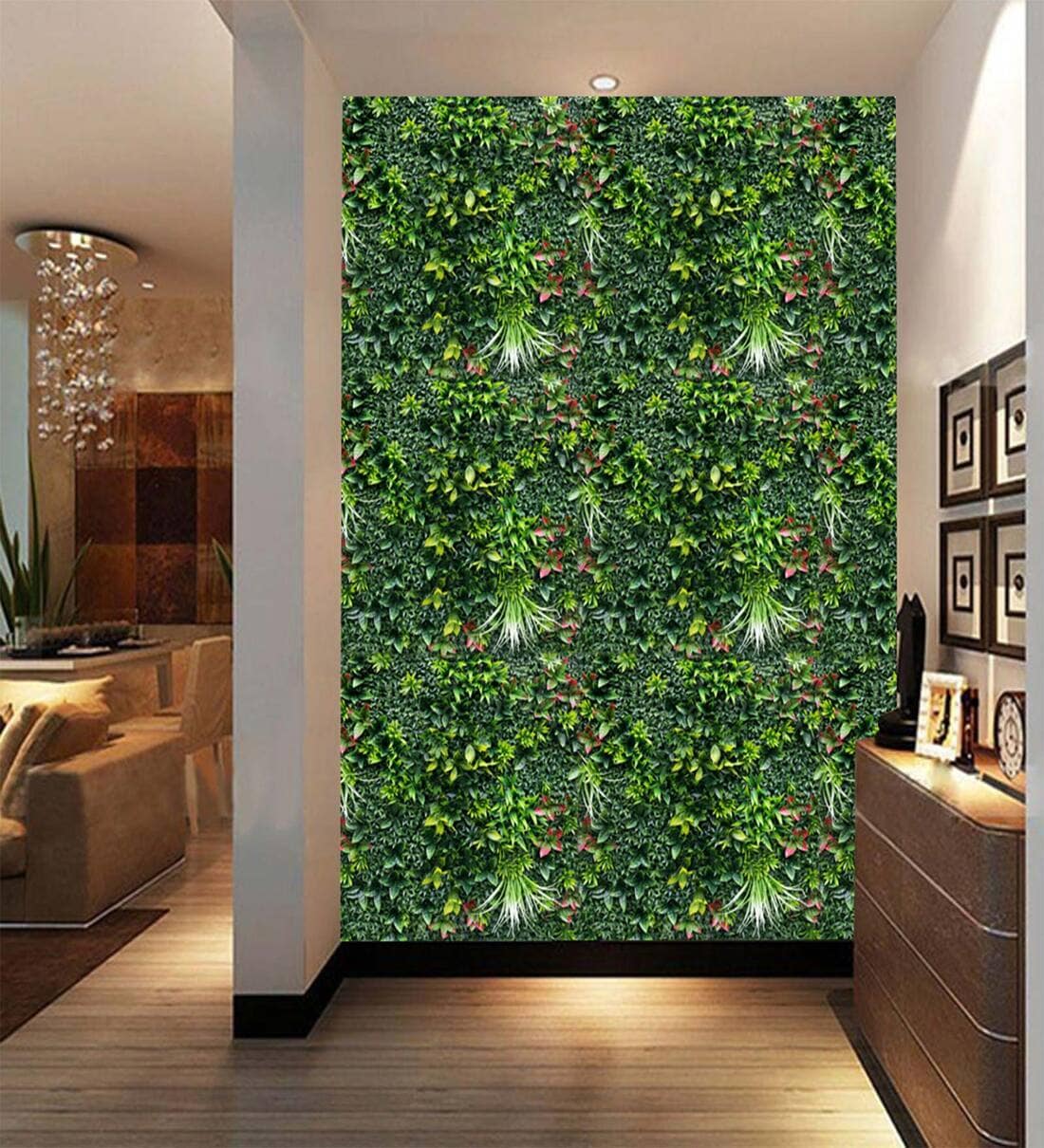 Fake grass on walls store