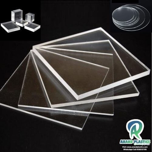 Clear Acrylic Rectangle Sheet 3mm Thick, Transparent, Impact Resistant ...