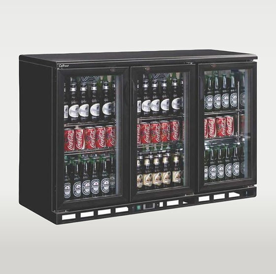 Stainless Steel Back Bar Cooler with Auto Defrost and Adjustable ...