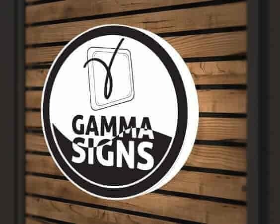 Round Vinyl Outdoor LED Rotating Sign Board in Bangalore at ₹ 400 ...