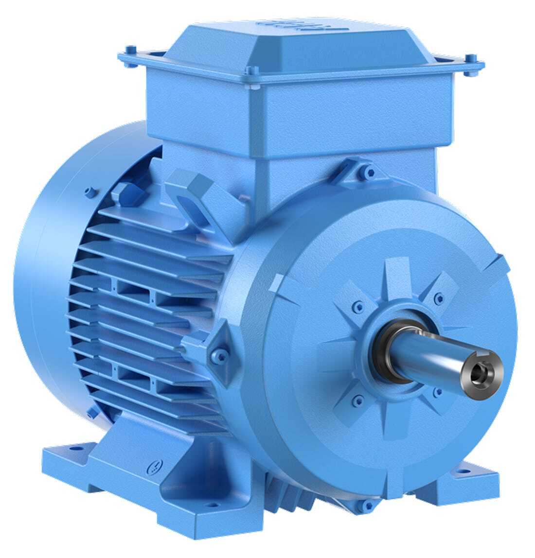 ABB Motor IE2, 45 kW, 60 HP, 415 V, 4 Pole/1500 rpm, 3 Phase, TEFC Cast ...