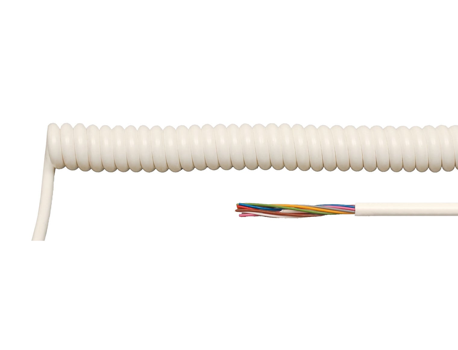 3 G 1.5mm PVC Spiral Cable in Pune at best price by Technovision Cnc ...