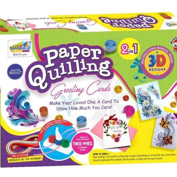 3D 2 in 1 Paper Quilling (Birds) in Delhi at ₹ 270 / Unit by Mansaji ...