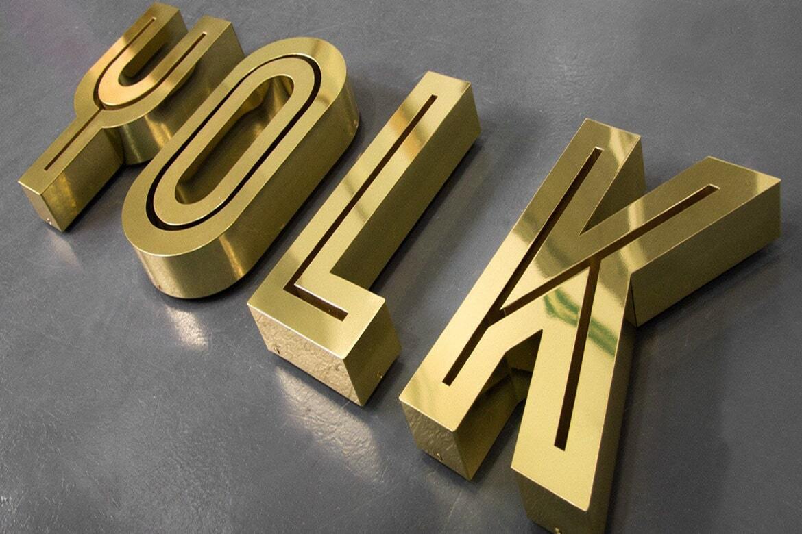 3D Brass Letter Sign Board 25x45 Inch in Bangalore at ₹ 2,000 - ₹ 5,000 ...