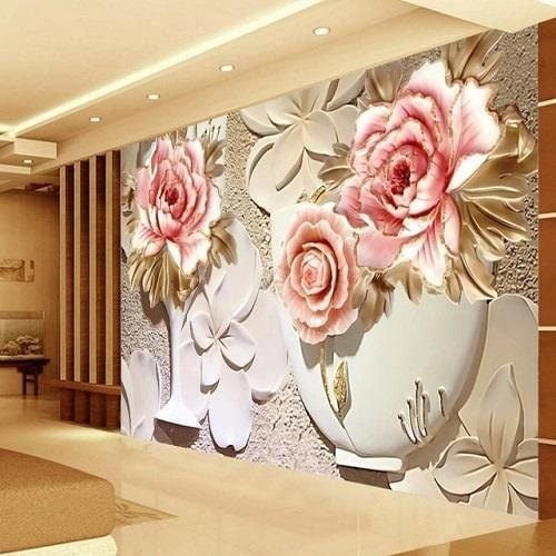3D PVC Printed Wallpaper Size 10 X 15 Feet in Coimbatore at best price by Inside Home Decor Justdial