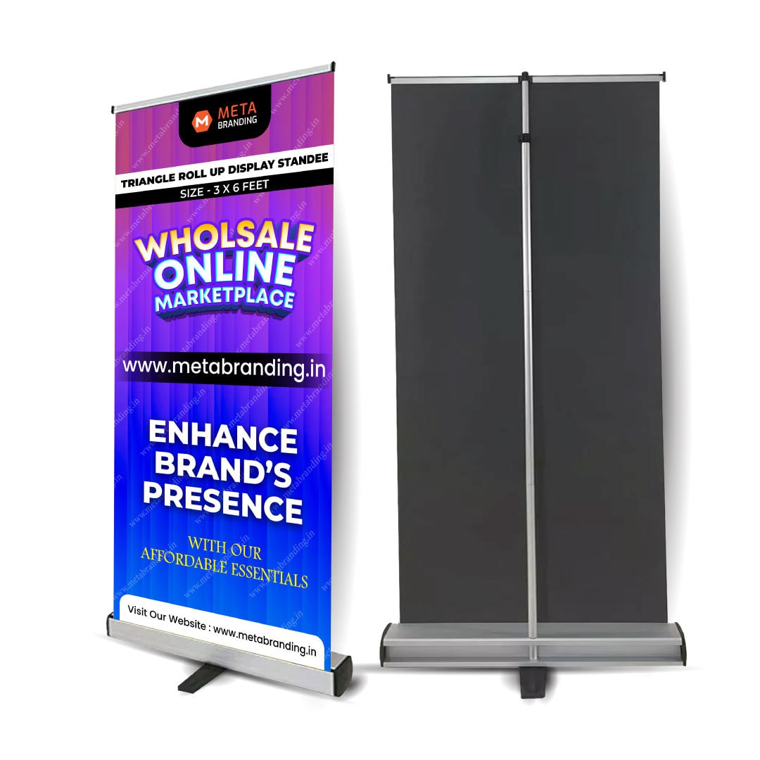 A4 Roll Up Standee - Adjustable Height in Hyderabad at best price by ...