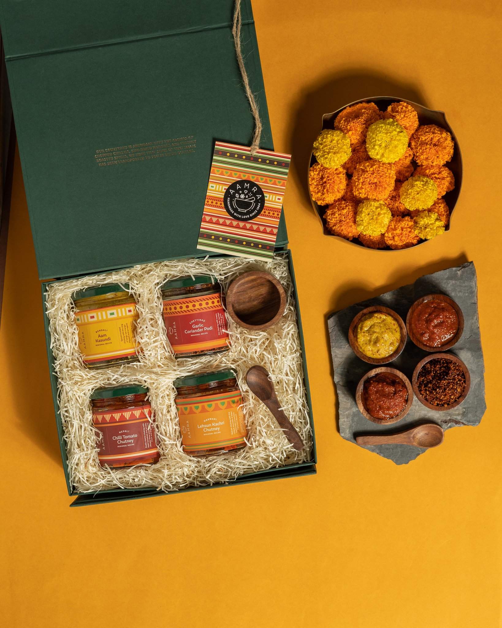 Aamra The Chutney Box (Set of Four) in Delhi at ₹ 1,499 / Unit by Aamra ...