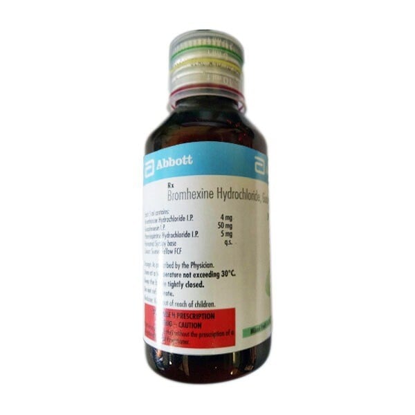 Syrup Deletus P Mixed Fruit (Guaifenesin 50mg + Phenylephrine 5mg ...