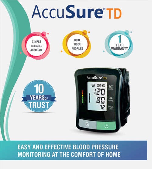 AccuSure Blood Pressure Monitor - TD in Navi Mumbai at ₹ 1,444 ...