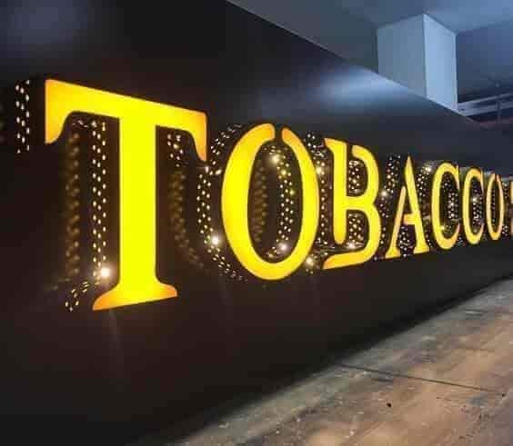 Acrylic Single Phase Crystal Led Sign Board For Advertising in Chennai ...