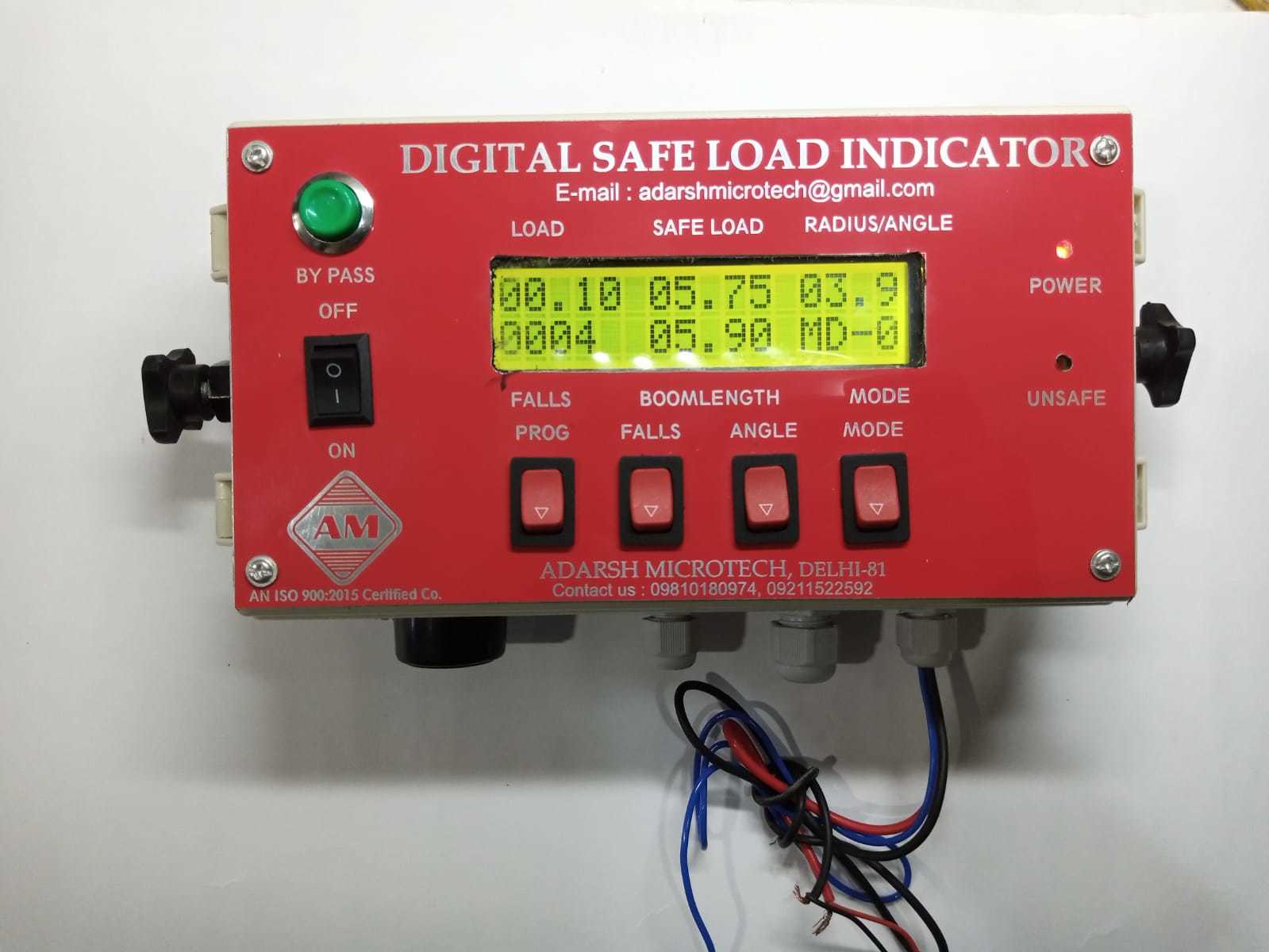 Adarsh Microtech Automatic Safe Load Indicator for Hydraulic Crane in ...