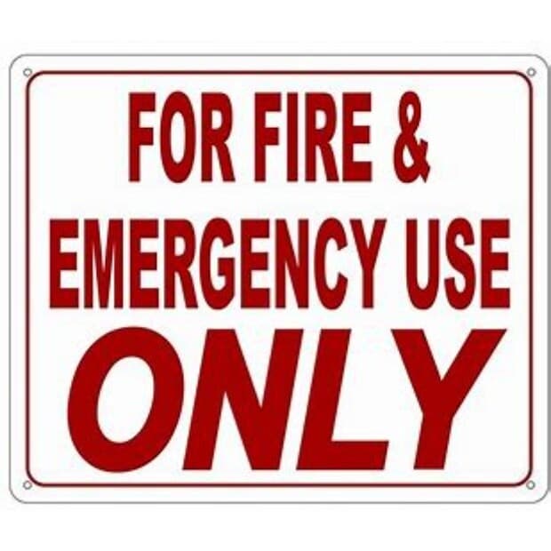 Aluminium Fire Exit Sign Board in Bangalore at ₹ 300 - ₹ 1,800 / Sq.ft ...