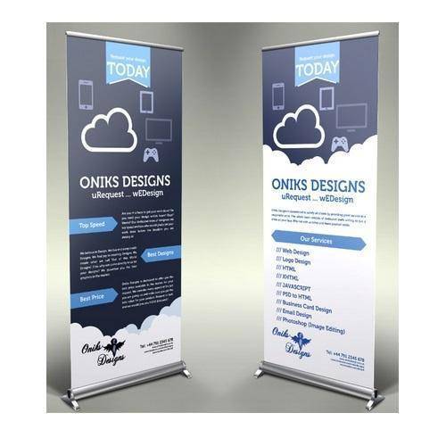 Aluminium Roll Up Flex Banner in Hyderabad at ₹ 1,500 - ₹ 1,700 / Pc by ...