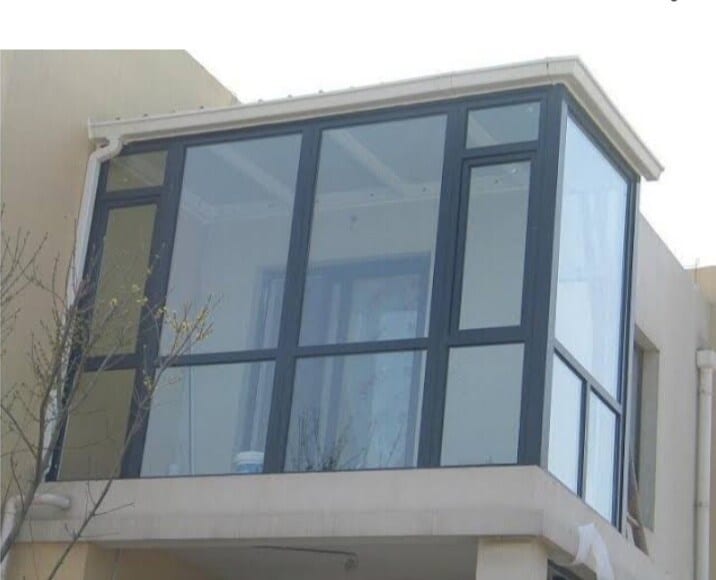 Aluminum Balcony Window with Glass in Guwahati at ₹ 300 / Sq.ft by Am ...