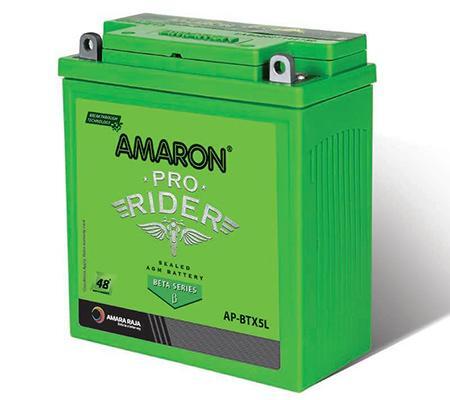 AMARON 5 Ah Two Wheeler Battery (ABR-PR-12APBTX50) in Chennai at ...