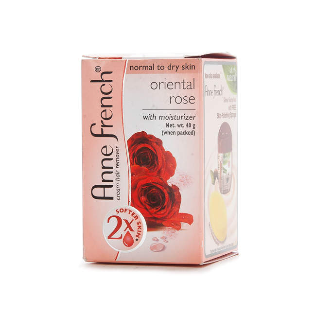 Buy Anna French Hair Remover Cream With Moisturizer For Normal To Dry Skin Oriental Rose 40 gm Online Best Price Anna French Hair Remover Cream With Moisturizer For Normal To