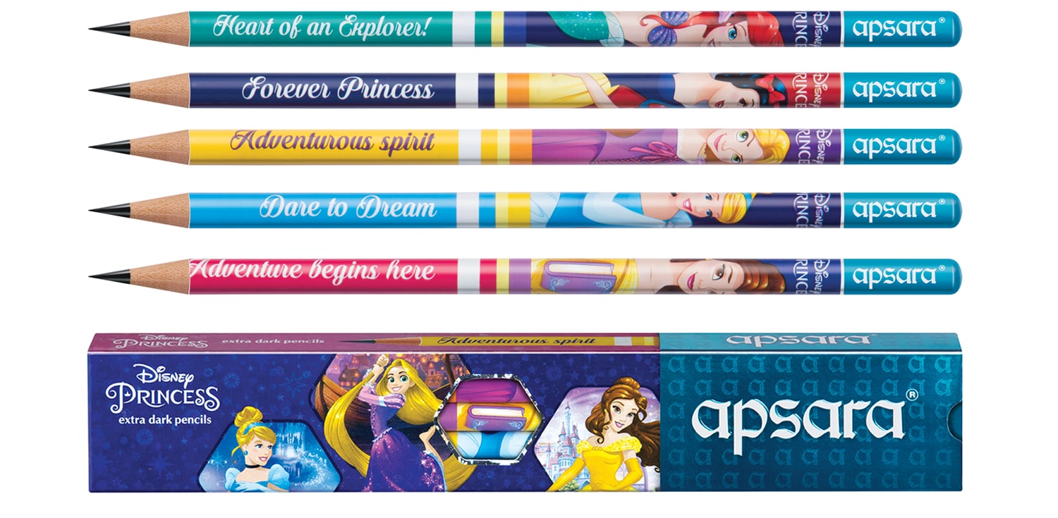 Apsara Disney Princess Pencil in Mumbai at ₹ 95 - ₹ 99 by Anupam ...