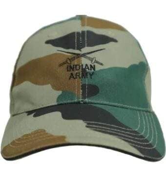 Army FS Cap in Cotton Camouflage for Military Personnel in Delhi at ...
