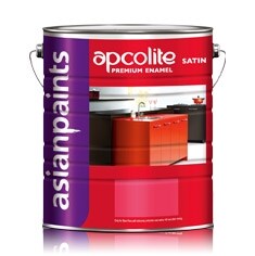 Asian Paints Apcolite Premium Satin Enamel Metal Paint- Silver Viola (1 ...