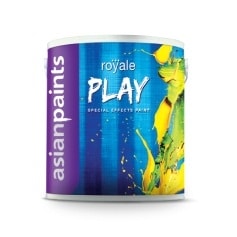 Asian Paints Royale Play Special Effects Interior Paint- Satin Brown (1 ...