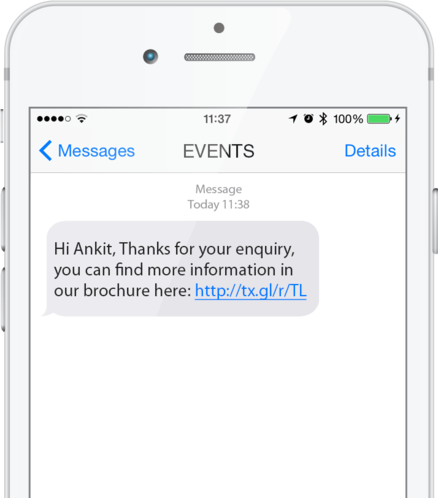 Automated Thank-You Bulk Sms Services in Delhi at ₹ 16,000 / year by ...
