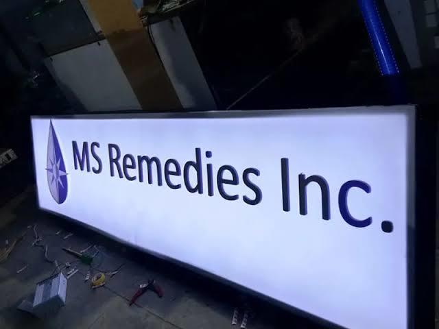 Rectangle Backlight LED Rectangular Glow Sign Board 5mm in Pune at ...