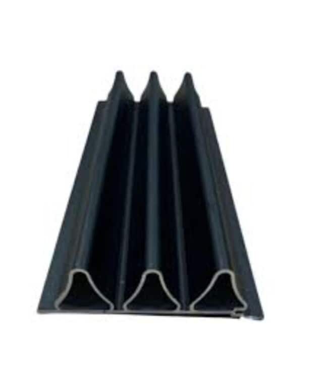Black Rectangular Aluminium Louver Cladding For Ventilation in Chennai ...