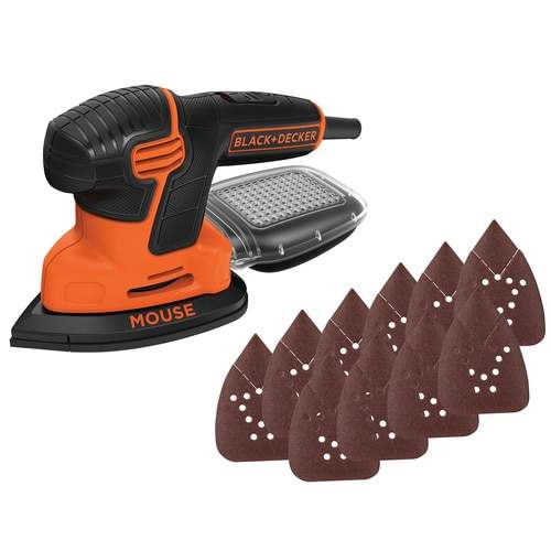 Buy Black Decker BDEMS600VA 12 amp mouse detail sander Online Best Price Black Decker BDEMS600VA 12 amp mouse detail sander Justdial Shop Online