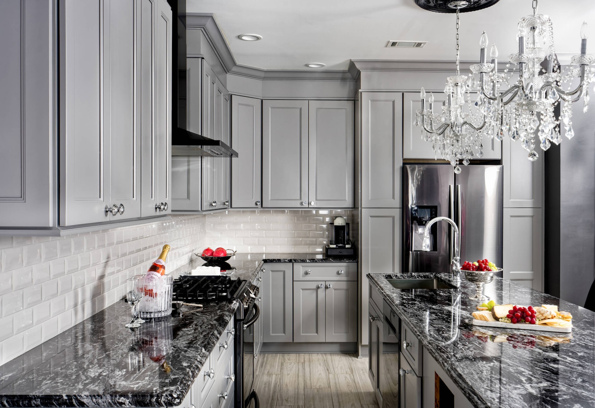 Black Galaxy Granite Kitchen Countertop 196 x 36 inch in Dharmapuri at ...