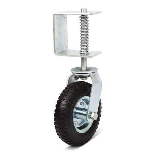 Black Spring Loaded Caster Wheel in Mumbai at ₹ 200 - ₹ 500 / Pc by ...