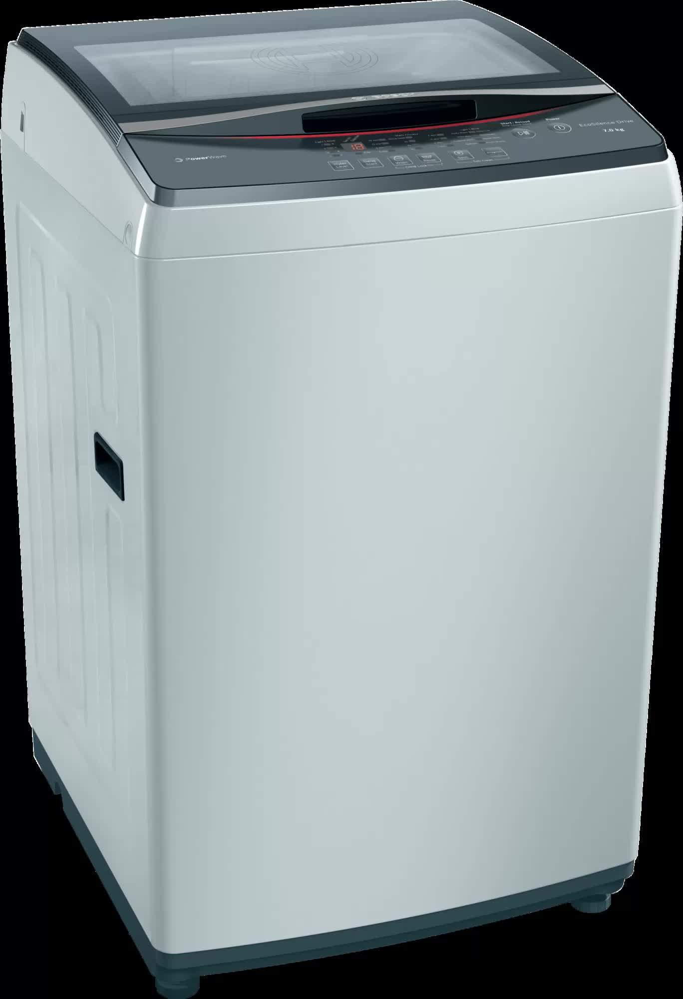 BOSCH 7 kg Fully Automatic Top Loading Washing Machine WOE704Y2IN Grey in Nagercoil at 24 713 26 290 by Oxygen Home Appliances Justdial