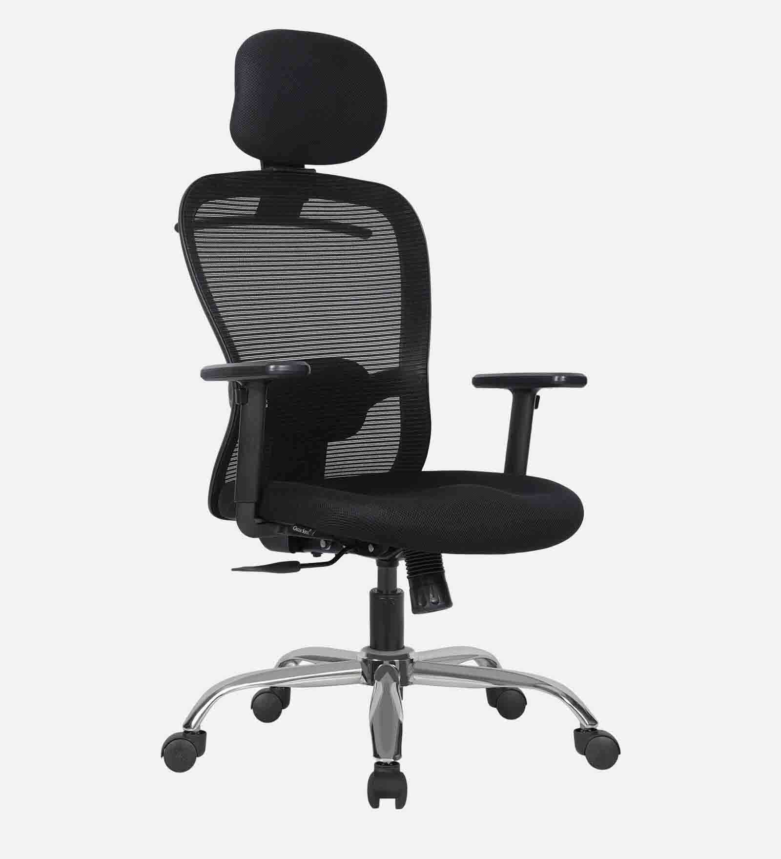 Breathable Mesh Black Ergonomic Office Chair Dimensions H 51.5 x W 19.5 x D 19.5