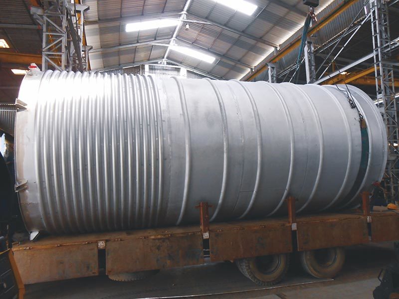 Bulk Molasses Tank Construction in Ahmedabad at best price by V Mech ...