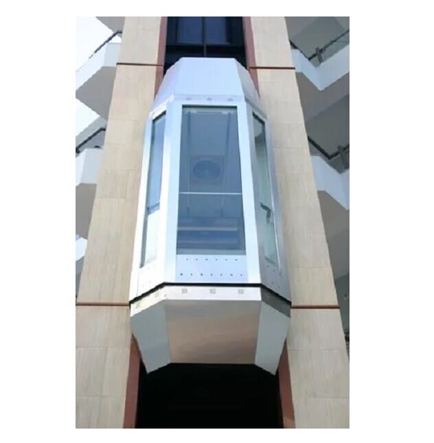 Automatic Center Opening Door Capsule Elevator 5 Persons /470 kg in ...