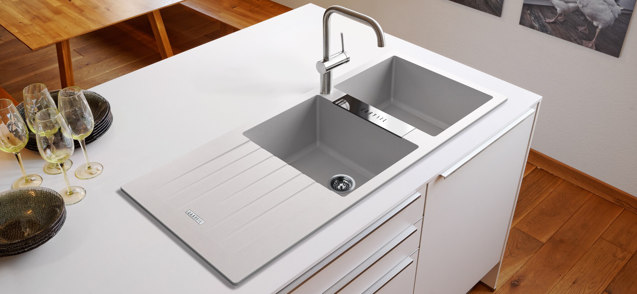 Carysil Tip Toe Kitchen Sinks (N200 LD, Crater) in Chennai at best ...