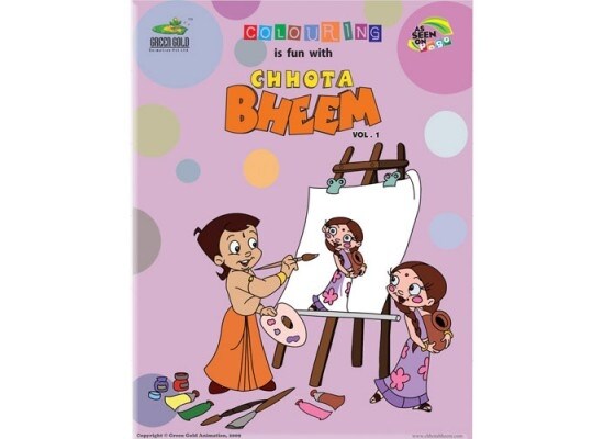 chota bheem coloring book