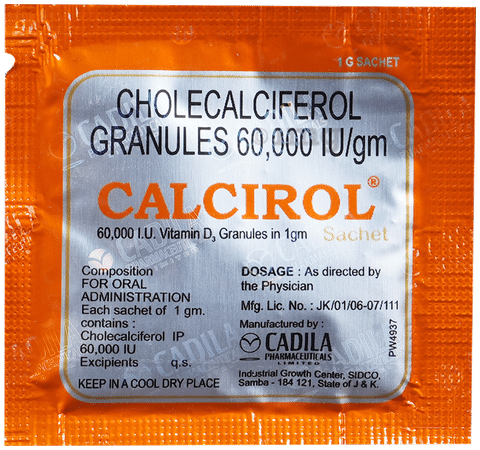 Cholecalciferol granules sachet - Premium, Effective Vitamin D ...