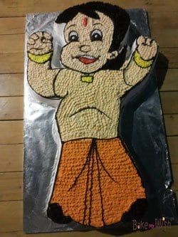 Chota Bheem Cake 5kg in Visakhapatnam at ₹ 3,500 / Unit by Bake My Wish ...