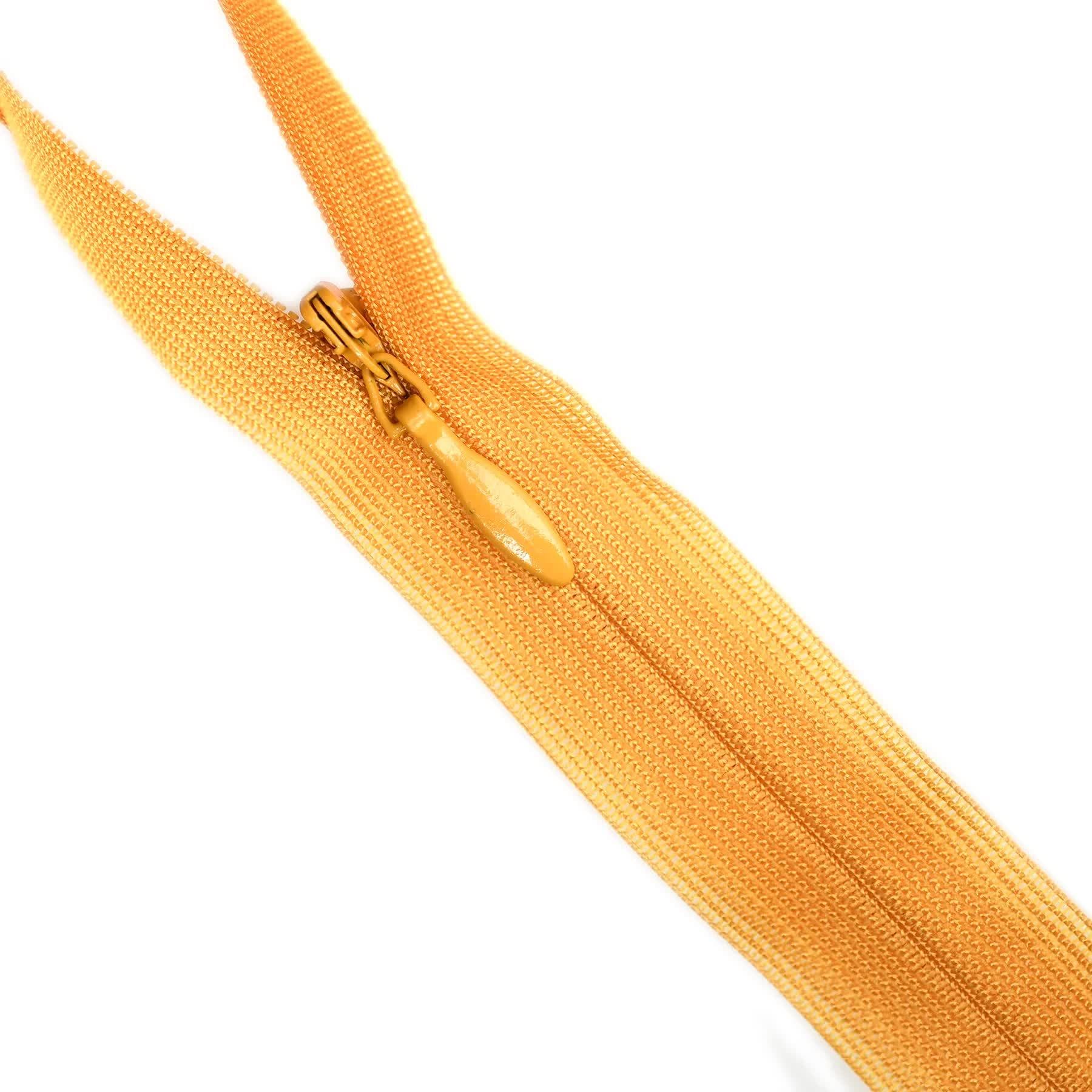 Concealed Invisible Zipper Slider Orange in Delhi at ₹ 5 - ₹ 20 / Pc by ...