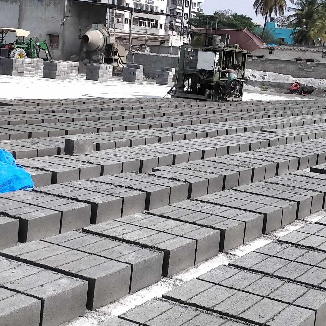 Concrete Block For Construction Of Private Residence in Bangalore at ...