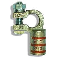 Conex Copper GA 2/0 Copper Heavy Duty Battery Left Elbow Terminals ...